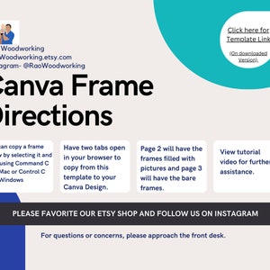 GREEK LIFE Canva Frame Templates- Customize in Canva Greek Letters - Etsy