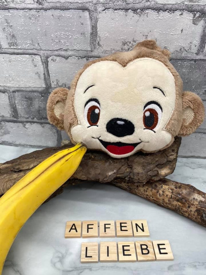 Monkey Piet Cuddly Pillow Head ITH Different Sizes 13x18 16x26 18x30 ...