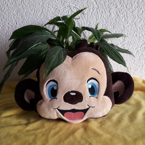 Monkey Piet Cuddly Pillow Head ITH Different Sizes 13x18 16x26 18x30 ...