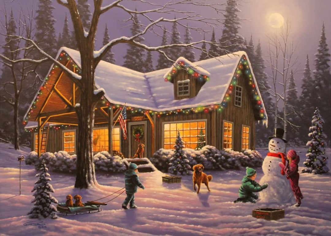 Box of Family Tradition Christmas Cards - 15 Cards / 16 Foil Lined ...