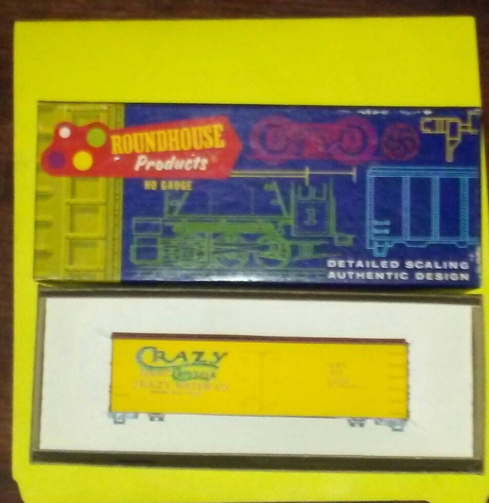 Ho Unassembled Train Car Kit Crazy Water New in Box - Etsy