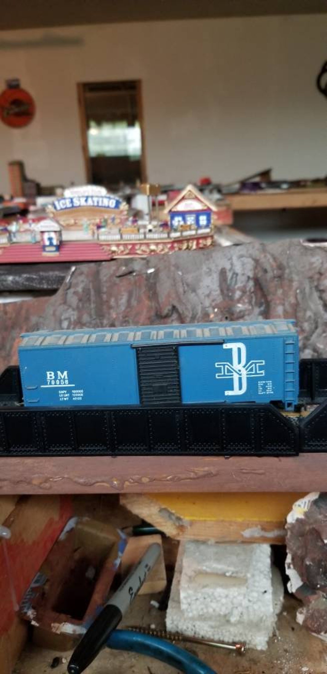 Tyco/mantua HO Train 40' Boxcar Boston & Maine 3 Steps MIA. Very Good Condition - Etsy