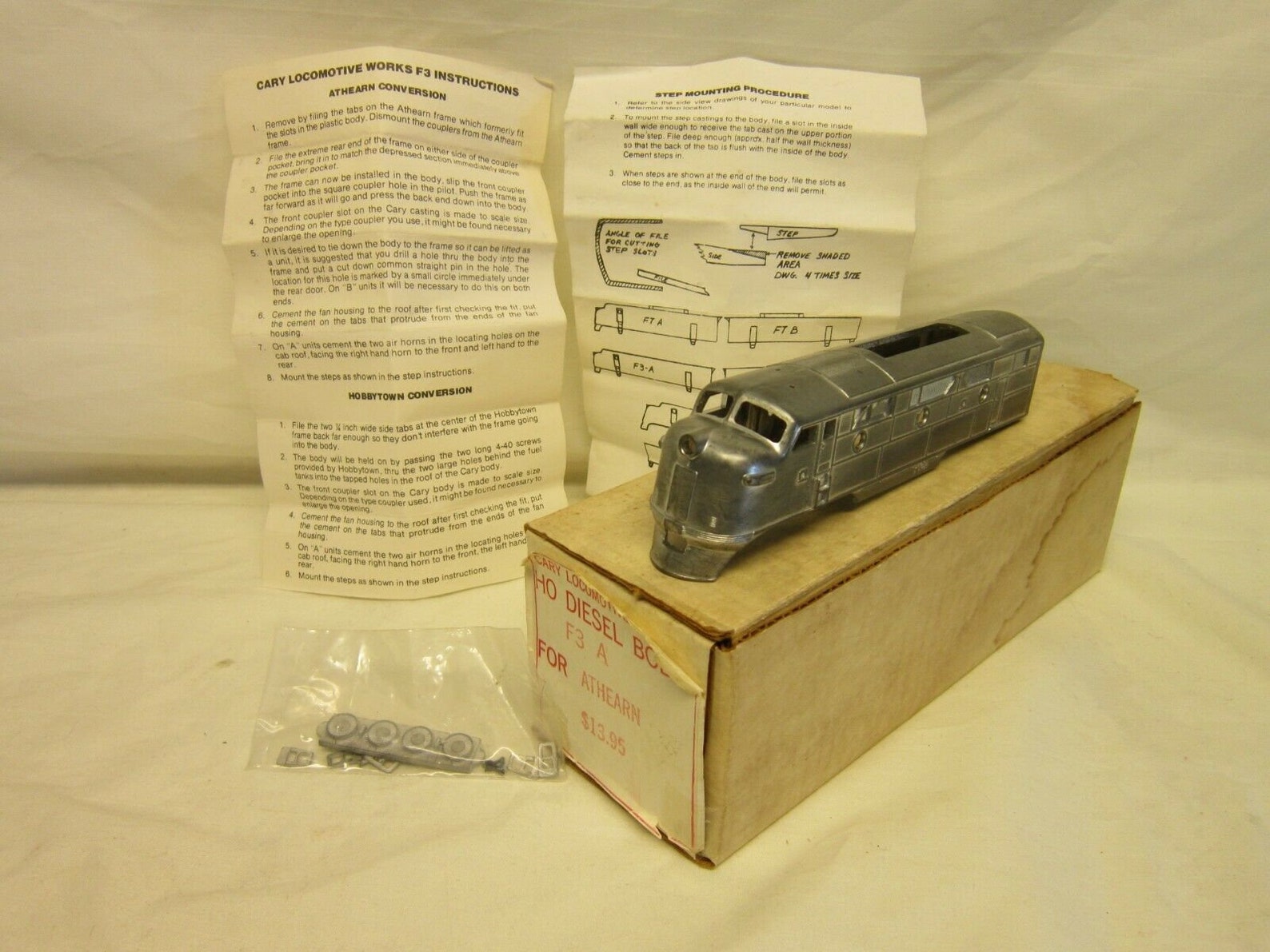 HO Train Engine F7A All Metal Shell Fits Athearn New in Box - Etsy