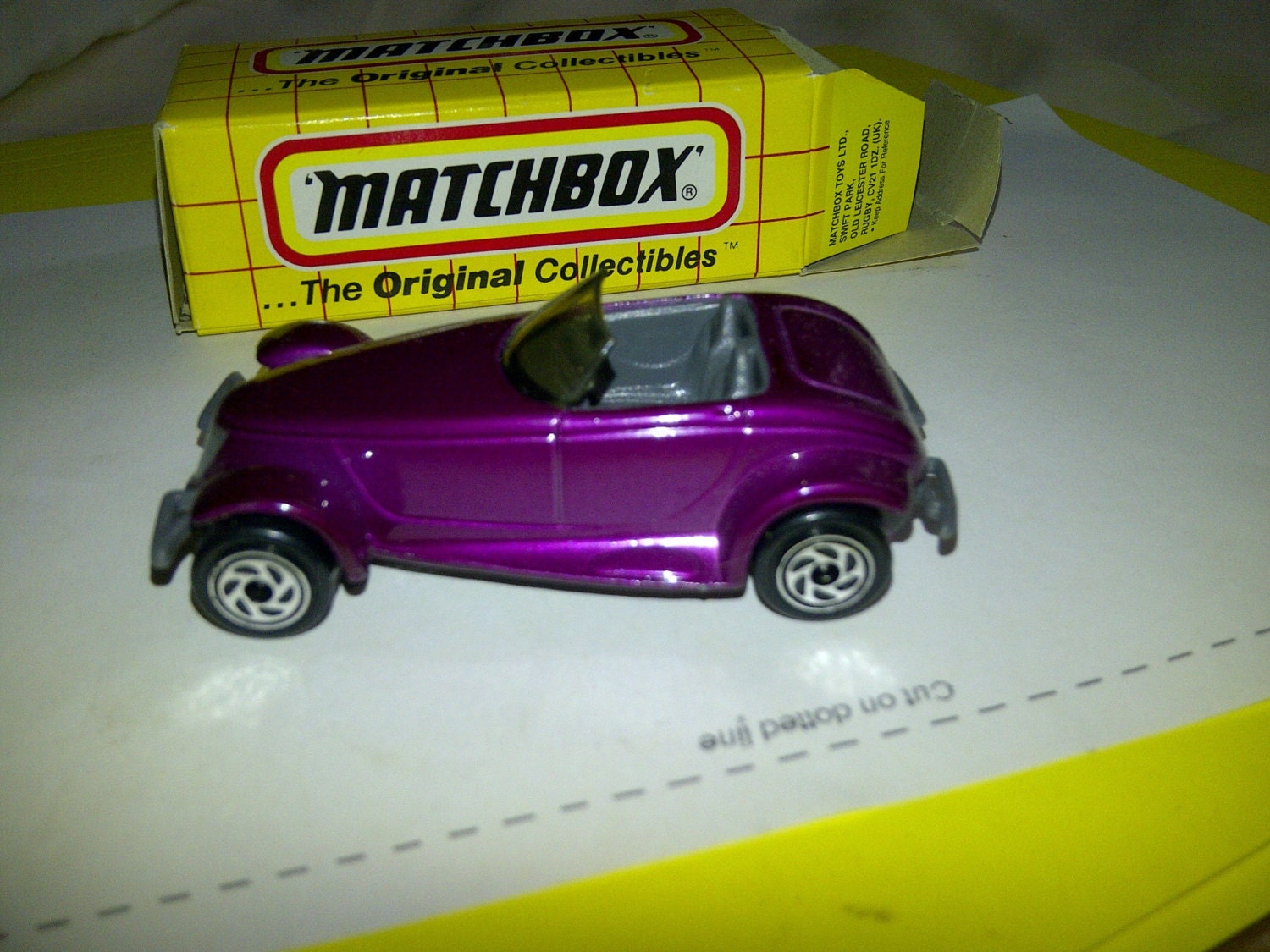 Matchbox 34 Plymouth Prowler New in Box First Edition - Etsy
