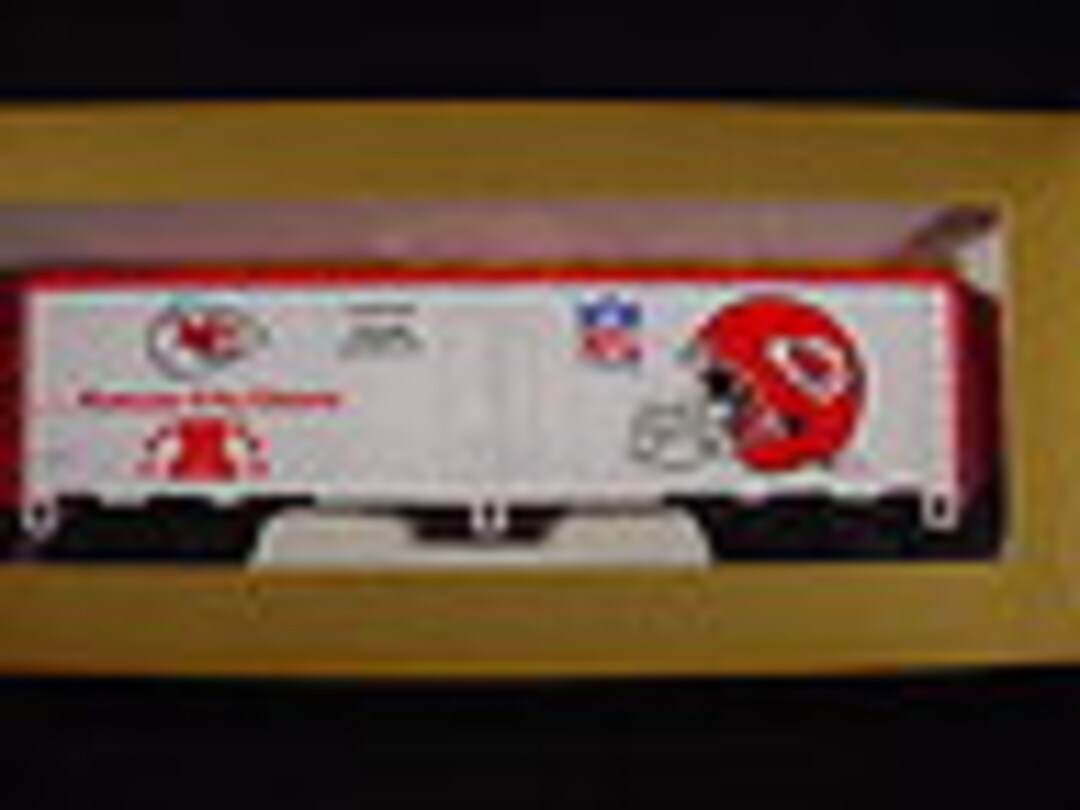 NEW Mantua HO NFL Team Train Car Kansas City Chiefs - Etsy