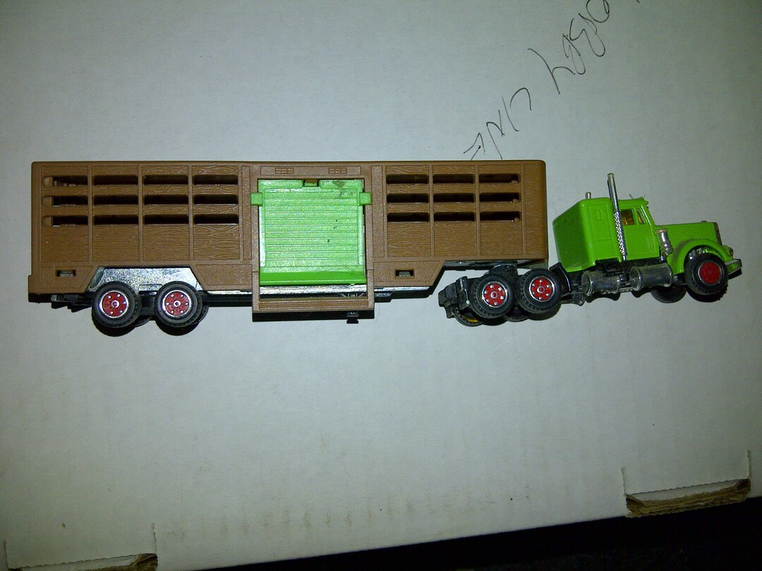 Majorette HO Scale 1/87th Cattle Transport Rig Used Great Shape - Etsy