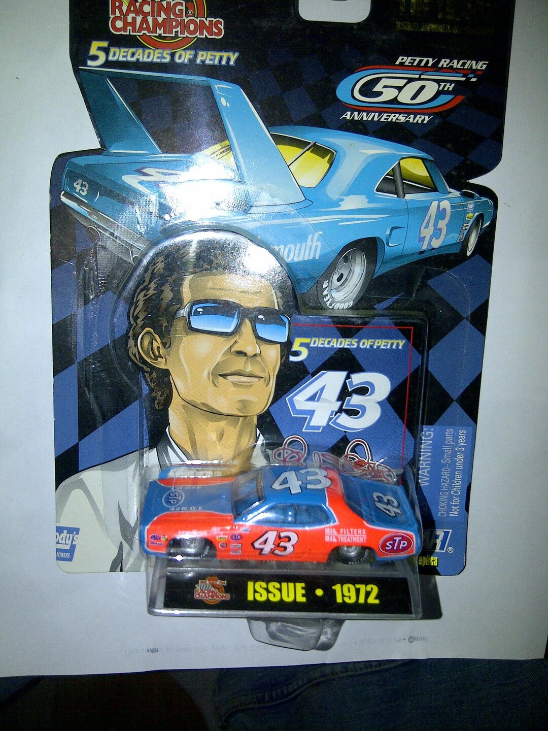1972 Plymouth Road Runner #43 Richard Petty 5 Decades 1/64th Diecast ...