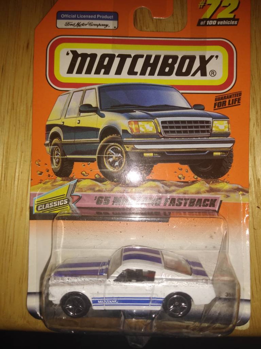 Matchbox #72 1965 Ford Mustang Fastback 1/64th New on Card - Etsy