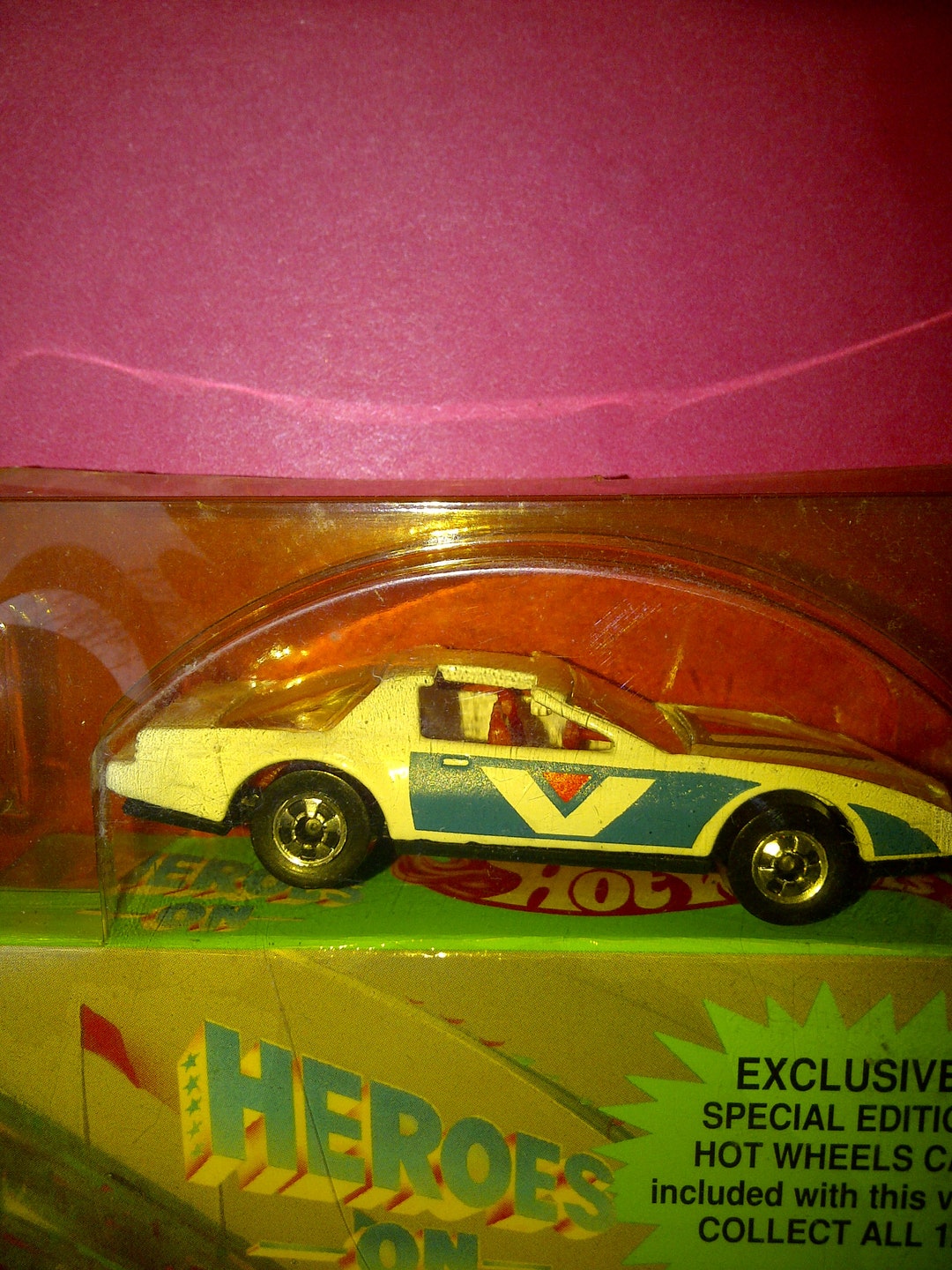 Heroes on Hot Wheels (VHS, 1991) With Car Pontiac Firebird New in ...