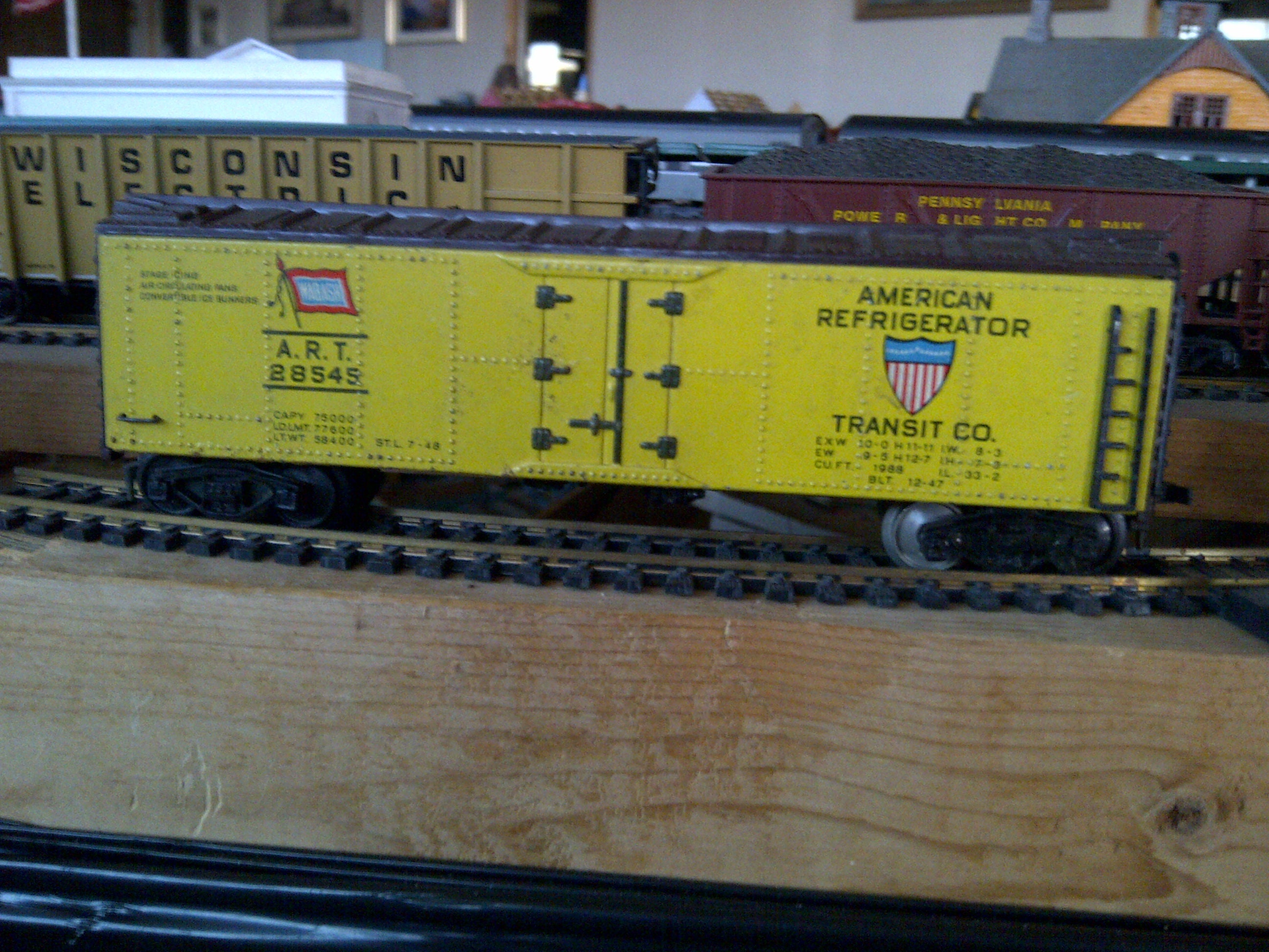 Fleischmann/penn Line HO Refer Train Cars 4 From West Germany - Etsy