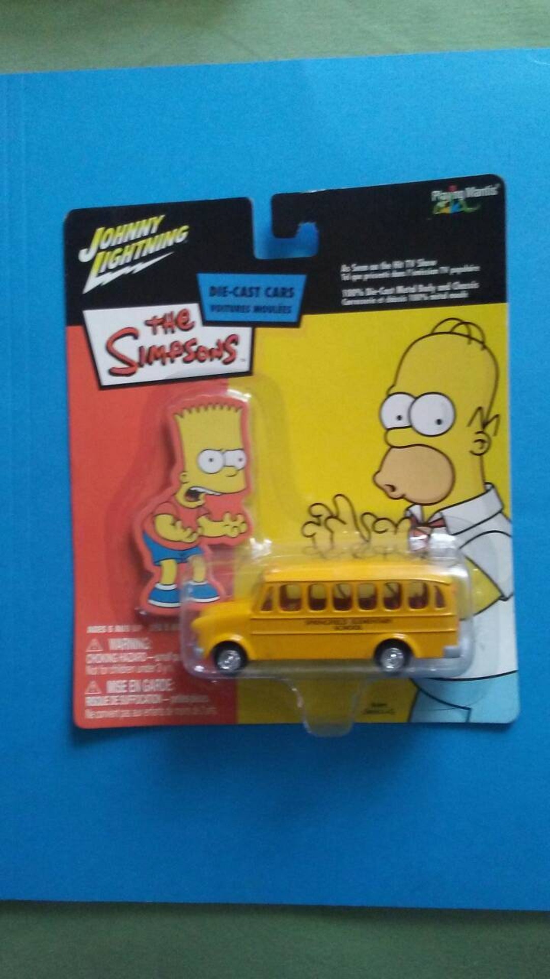 The Simpson's Bart Simpson School Bus New on Card - Etsy Canada