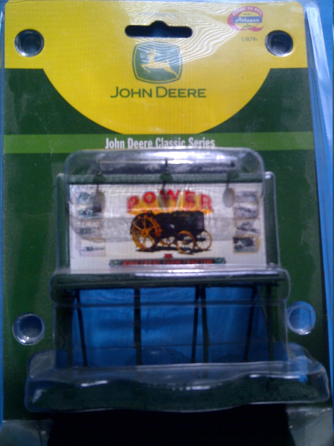 Ho Scale John Deere Billboard Power Athearn New on Blister Hard to Find ...