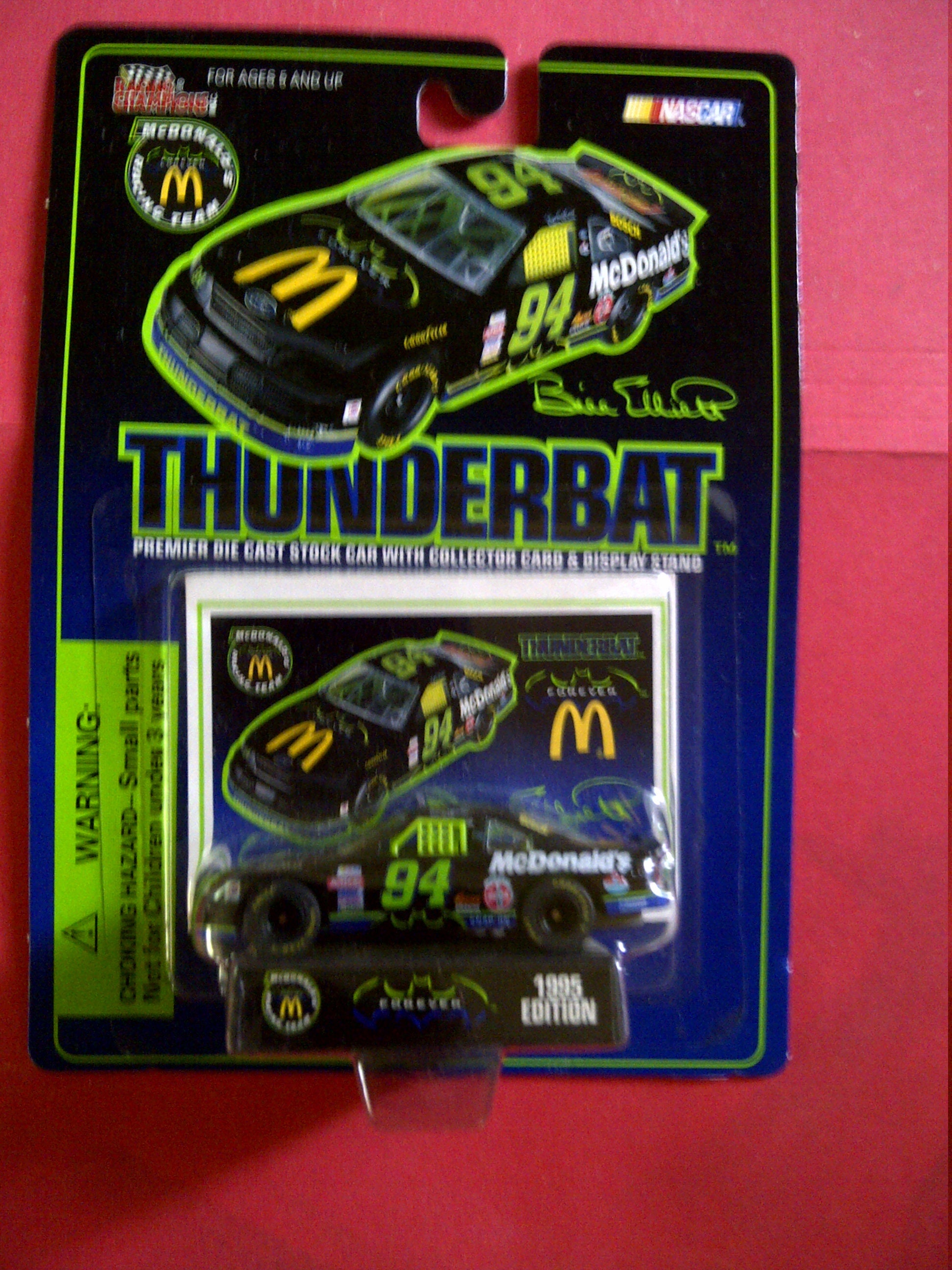 Batman Nascar Thunderbat 94 Bill Elliott 1/64th Diecast New - Etsy Finland