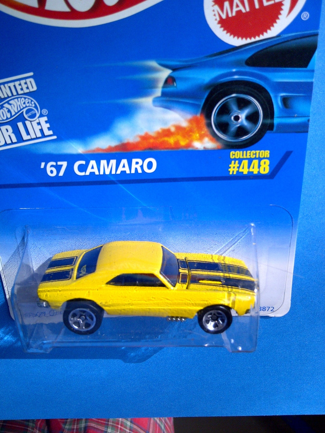Hot Wheels 1967 Camaro #448 New on Card - Etsy