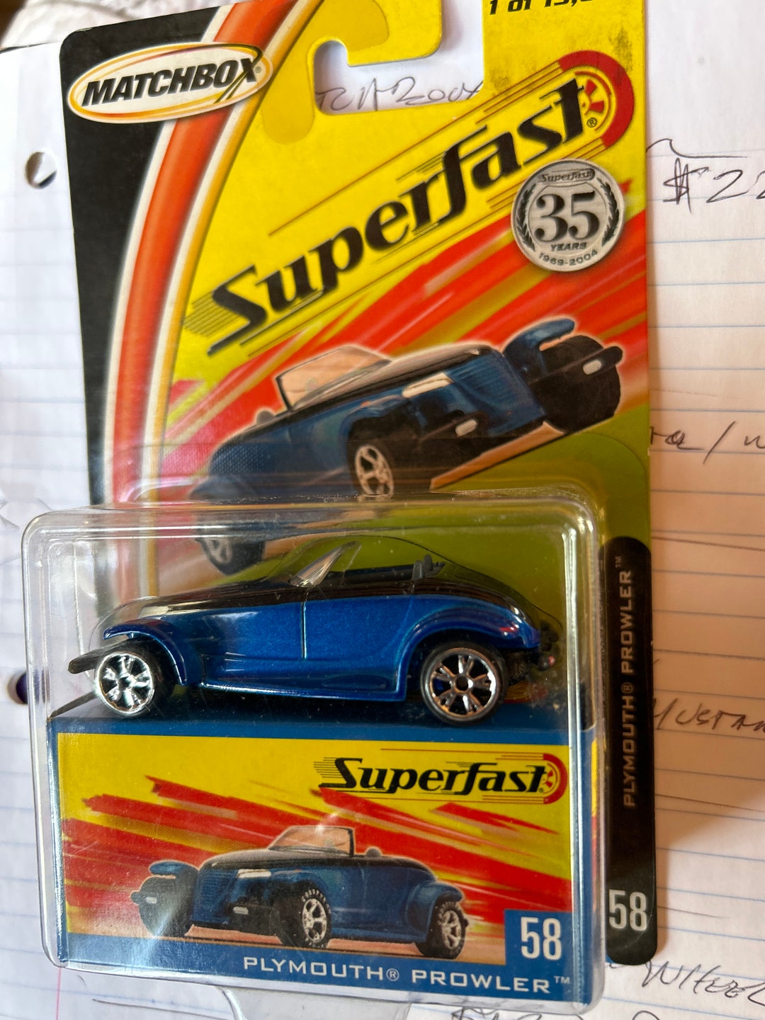 Matchbox Plymouth Prowler 35th Anniversary - Etsy