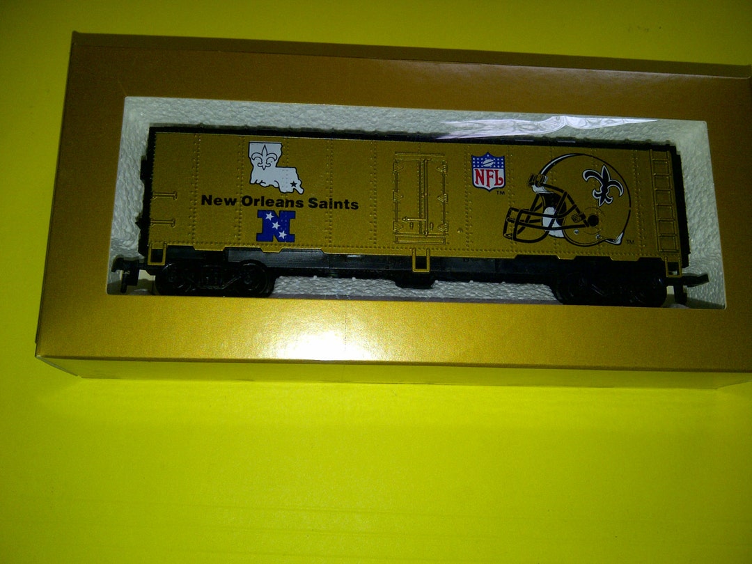 NEW Mantua HO NFL Team Train Car New Orleans Saints - Etsy