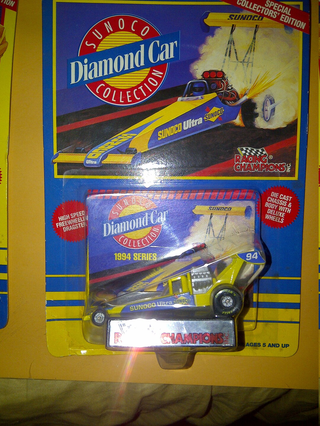 1994 Sunoco Dragster Diamond Car New on Card - Etsy