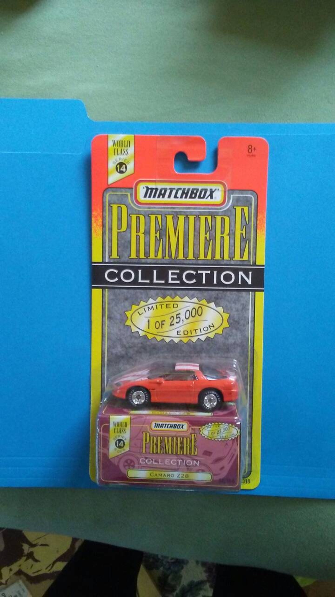 Matchbox Premier Collection Camaro Z28 New on Card - Etsy