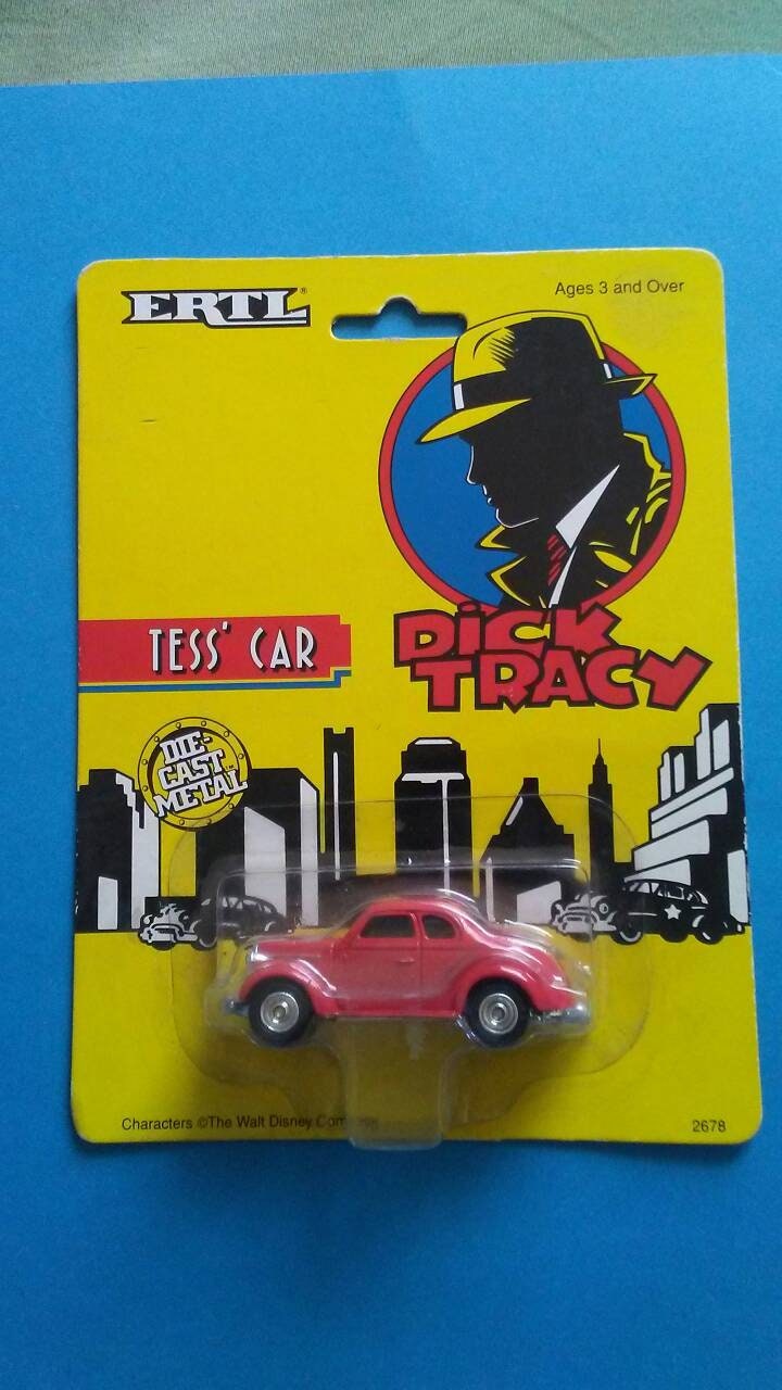 Dick Tracy Tess' Car 1930s Chevy New on Card - Etsy UK