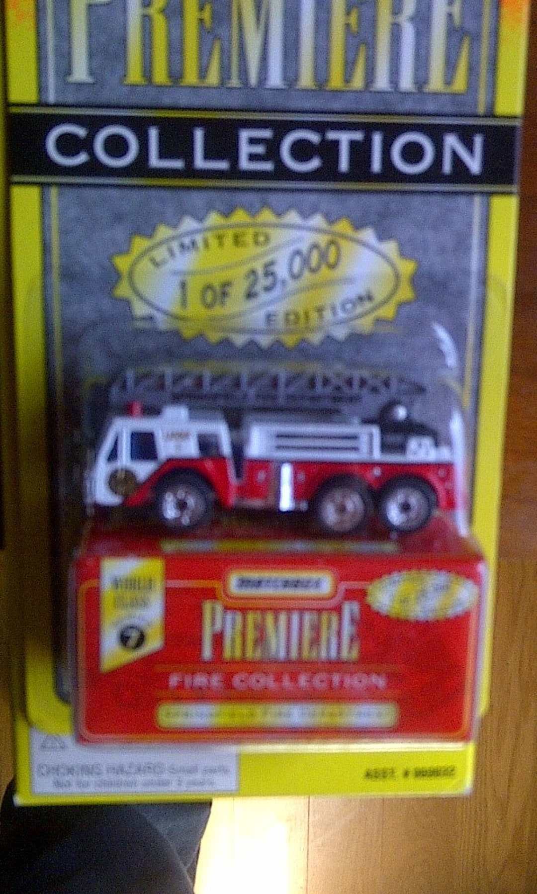 Matchbox Premier Collection Firetruck New on Card - Etsy