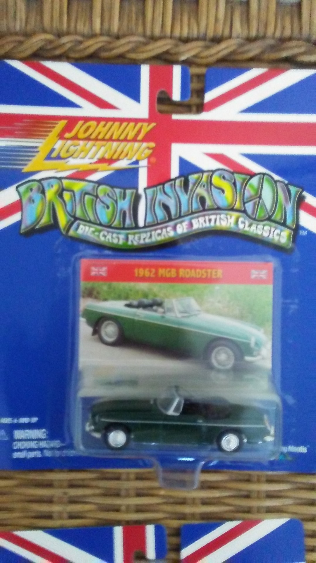 1962 MGB Roadster British Invasion New on Card by Johnny Lightning - Etsy