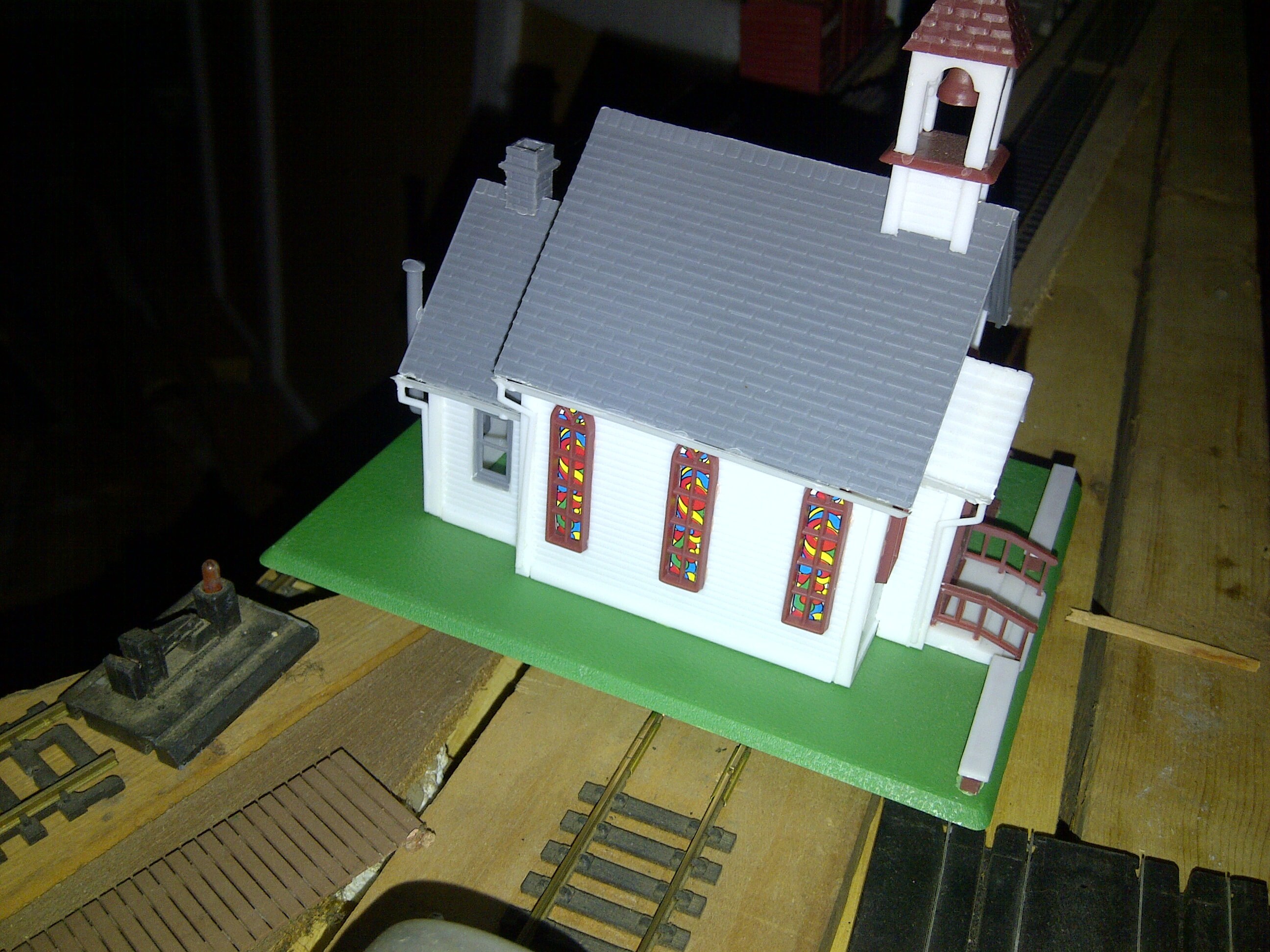 Ho Scale Building Kit Church Built Kit - Etsy
