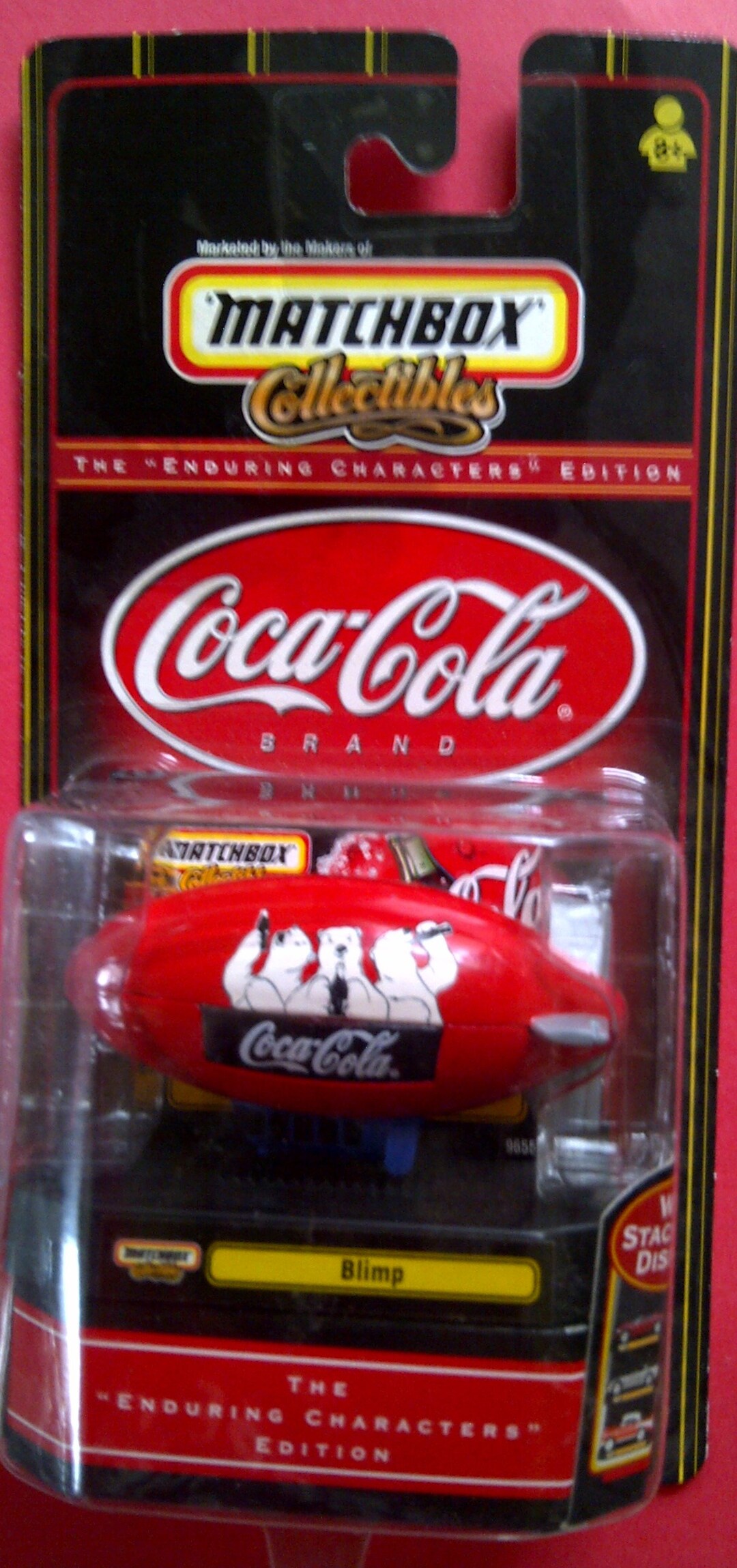 Matchbox Coca-cola Blimp New on Card - Etsy