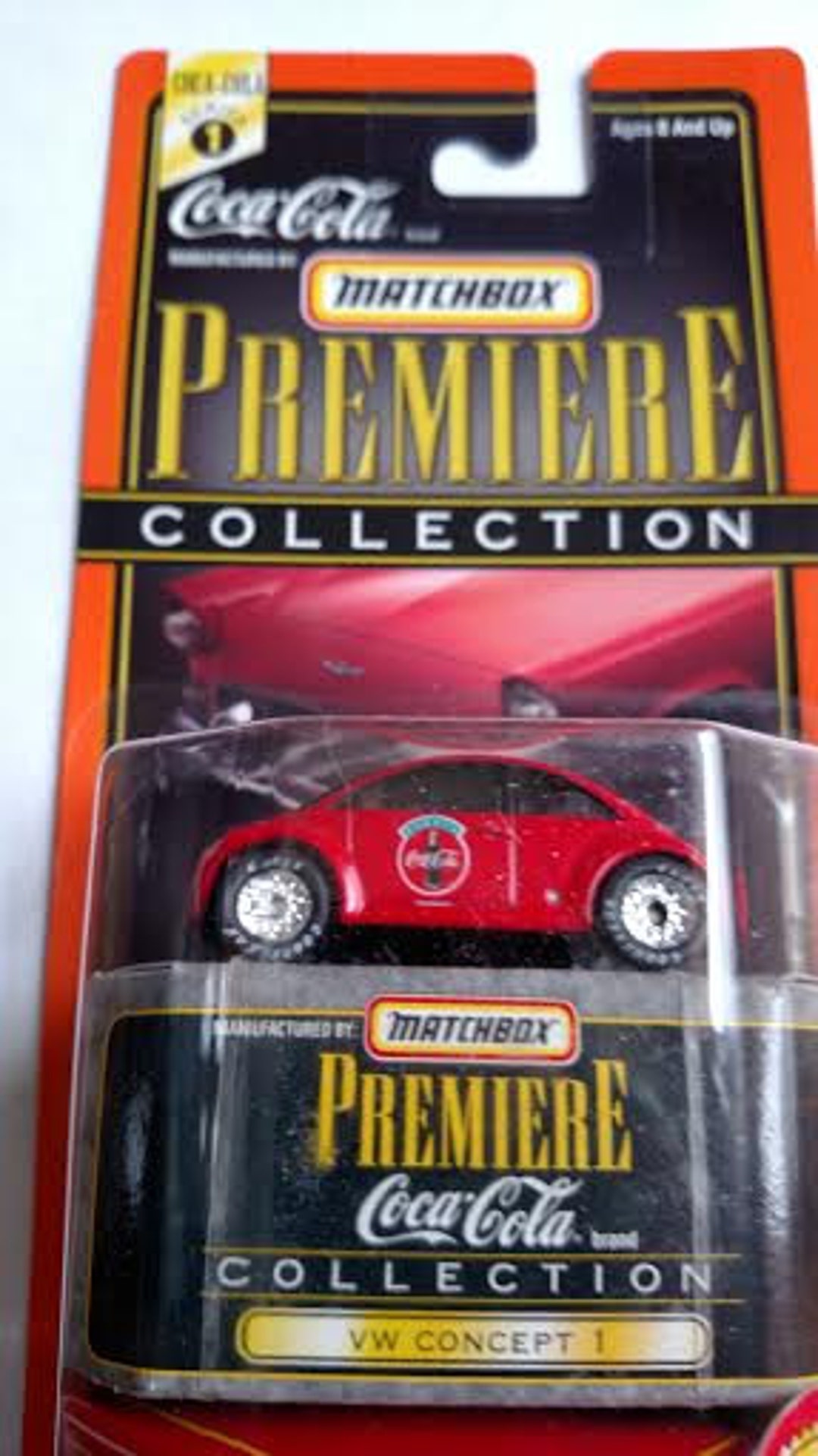 Matchbox Premiere Collection Coca-cola VW Concept 1 - Etsy