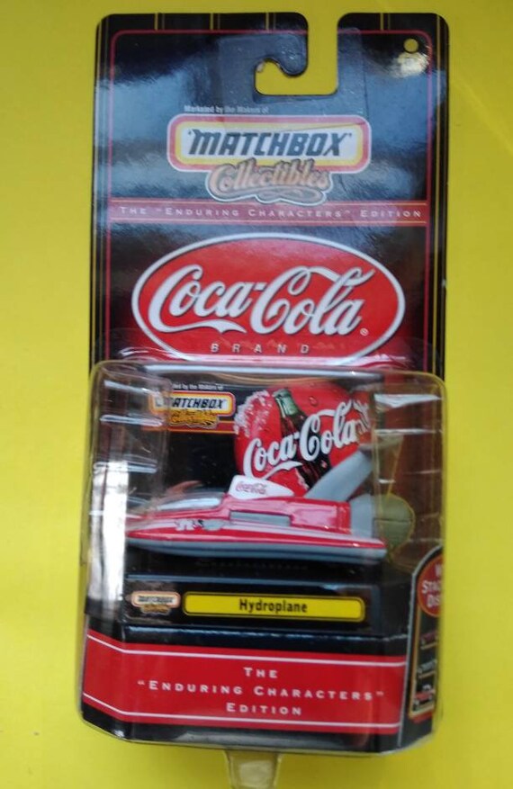 Coca Cola Matchbox Collectables. Hydroplane New in Box | Etsy