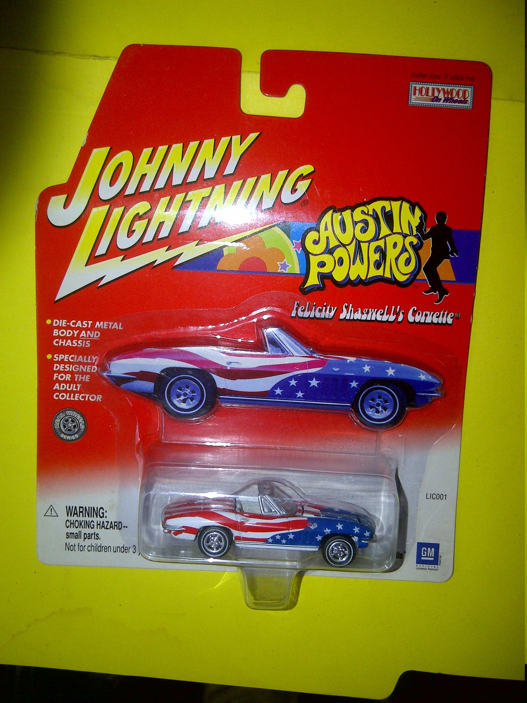 Austin Powers Felicity Shagwell's Corvette New on Card - Etsy