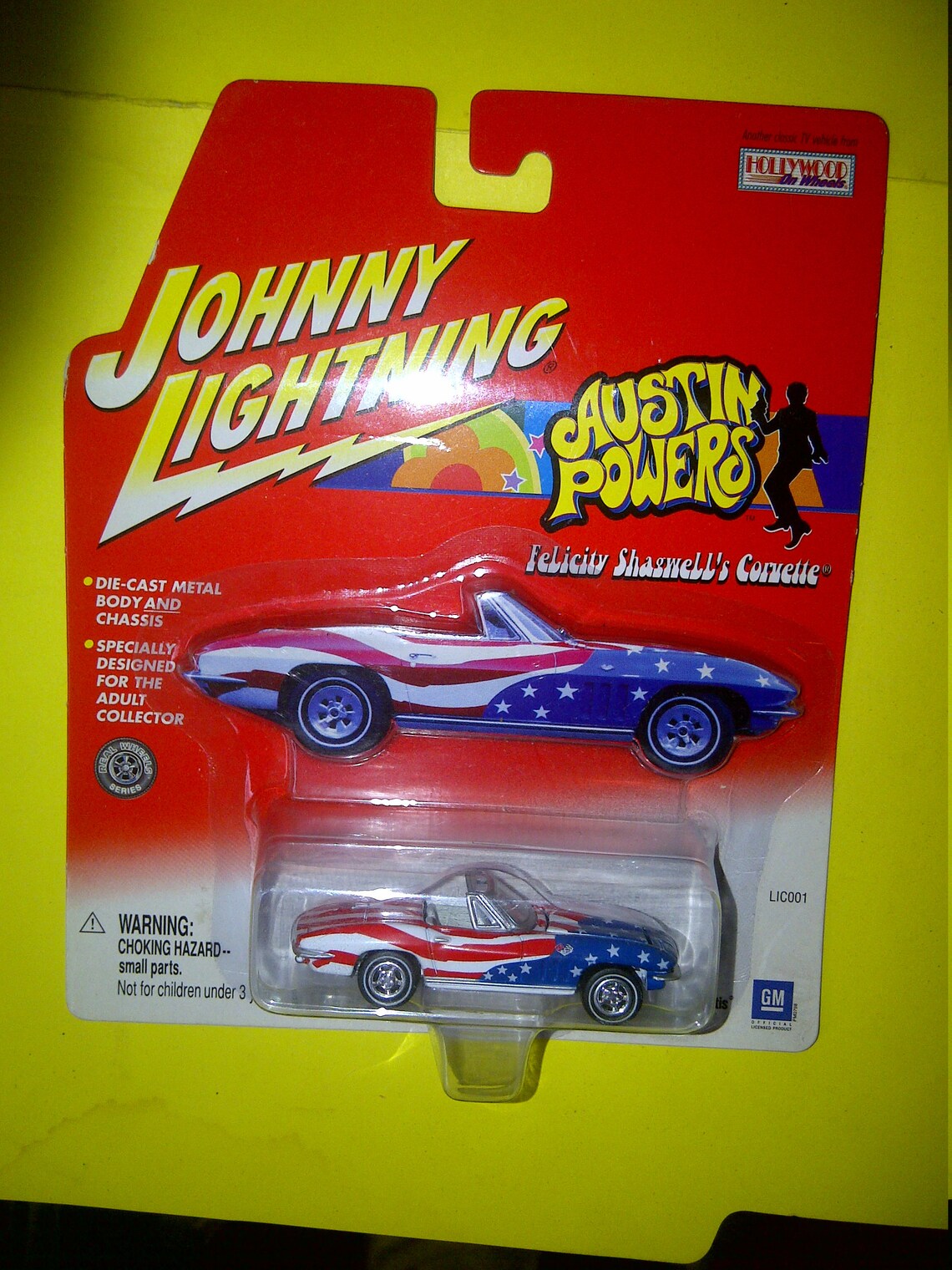 Austin Powers Felicity Shagwell's Corvette New on Card - Etsy