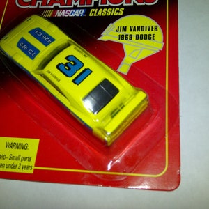 Nascar Classics 1969 Dodge Daytona #31 Jim Vandiver 1/64th Diecast New ...