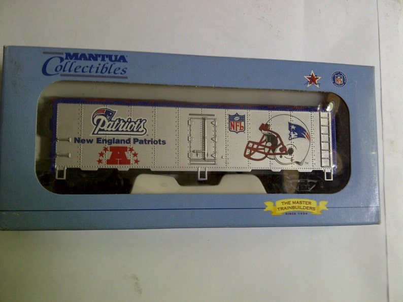 NEW Mantua HO NFL Team Train Car New England Patriots - Etsy