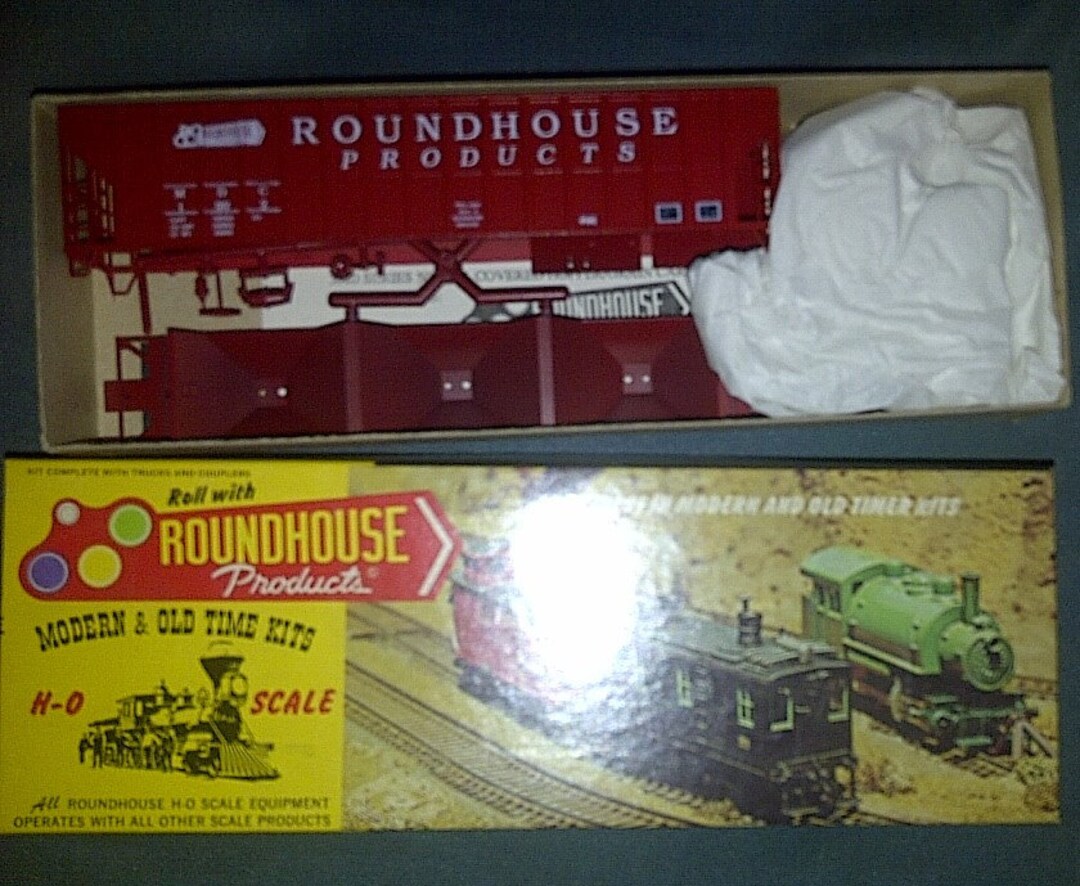 Roundhouse Model Die Casting Anniversary Hopper Car Kit New in Box 1992 ...