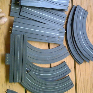 Rare Atlas Ho Slot Car Track 30 Pieces Good Condition Same as Lionel Ho ...