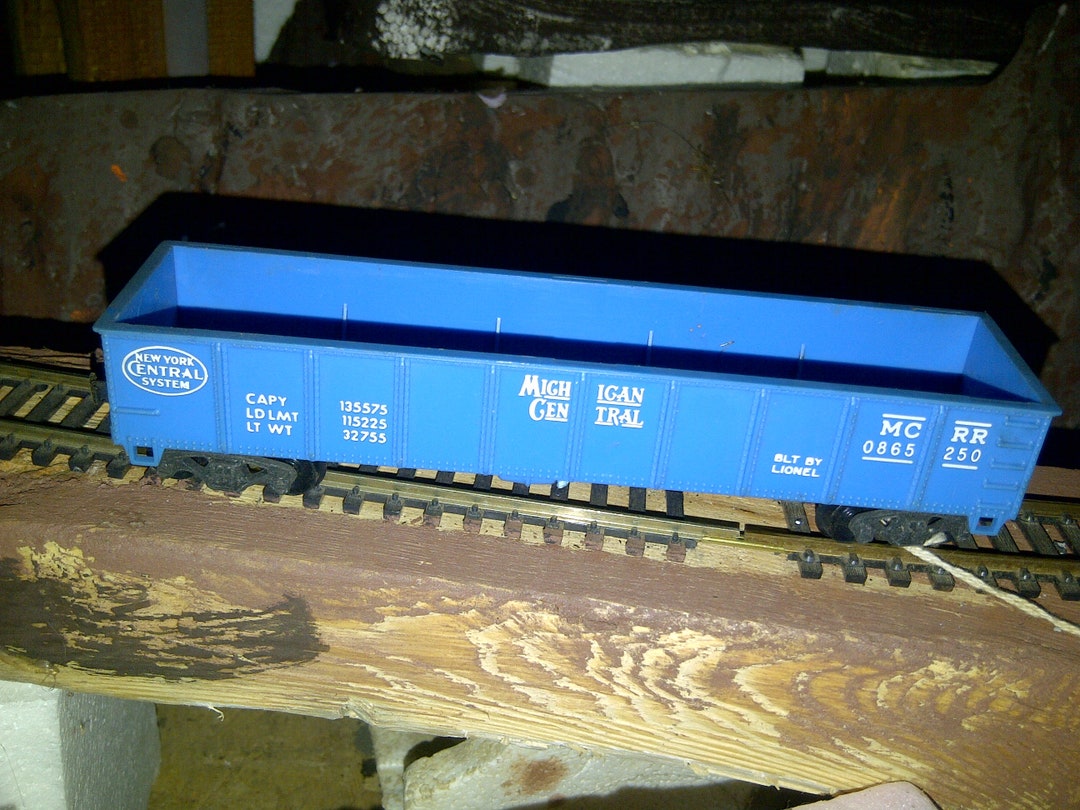 Lionel Ho Train Car 40' Gondola Michigan Central New No Box - Etsy