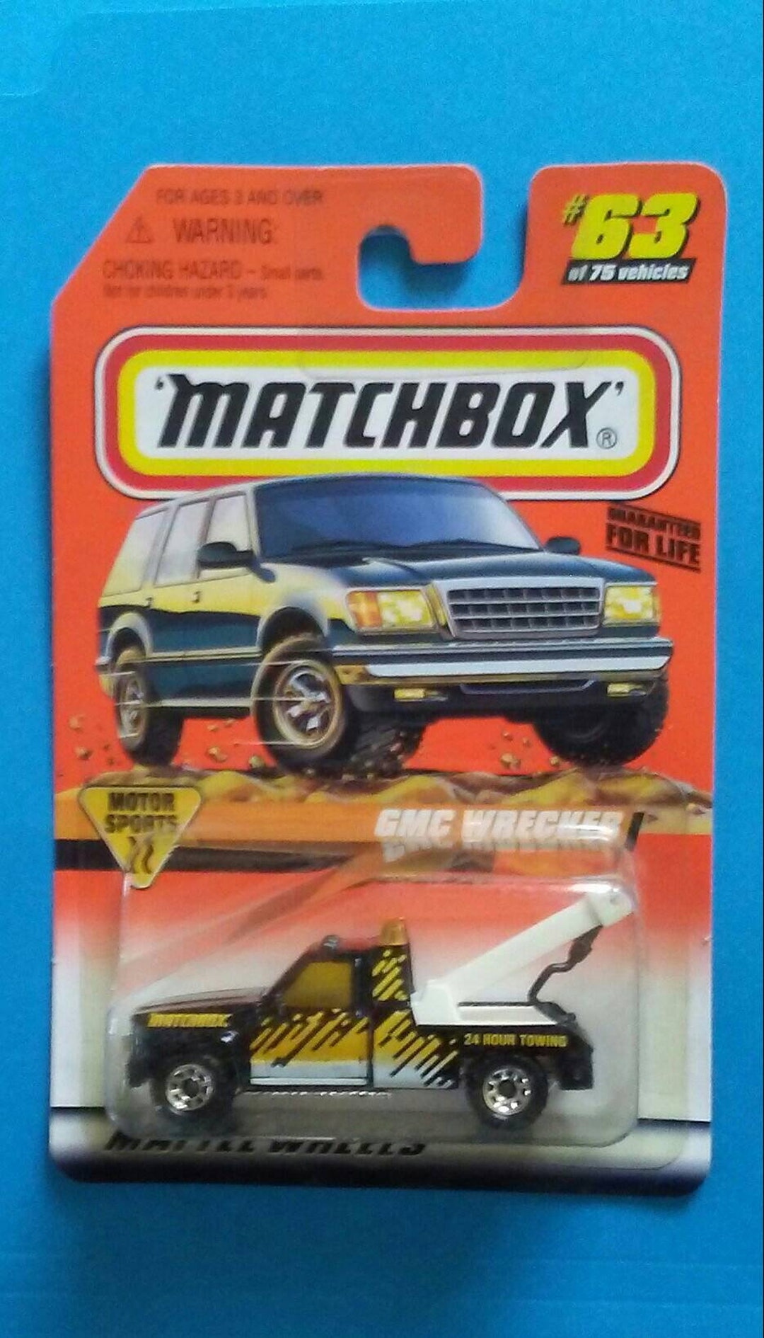Matchbox #63 GMC Wrecker New on Card - Etsy
