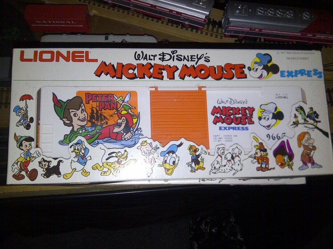 Lionel O 9665 Disney Peter Pan Box Car in Original Box - Etsy