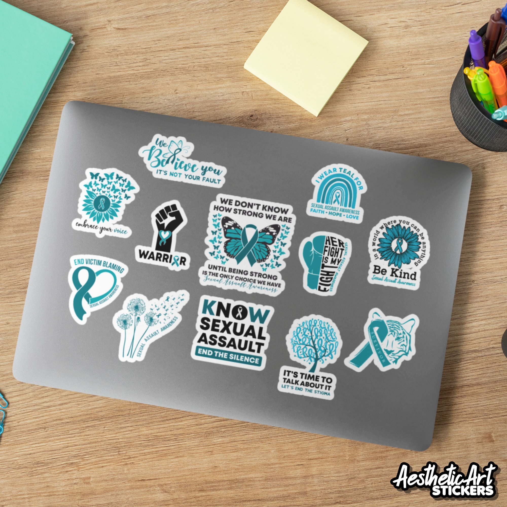 Sexual Assault Awareness Sticker Sayings Women Empowerment - Etsy