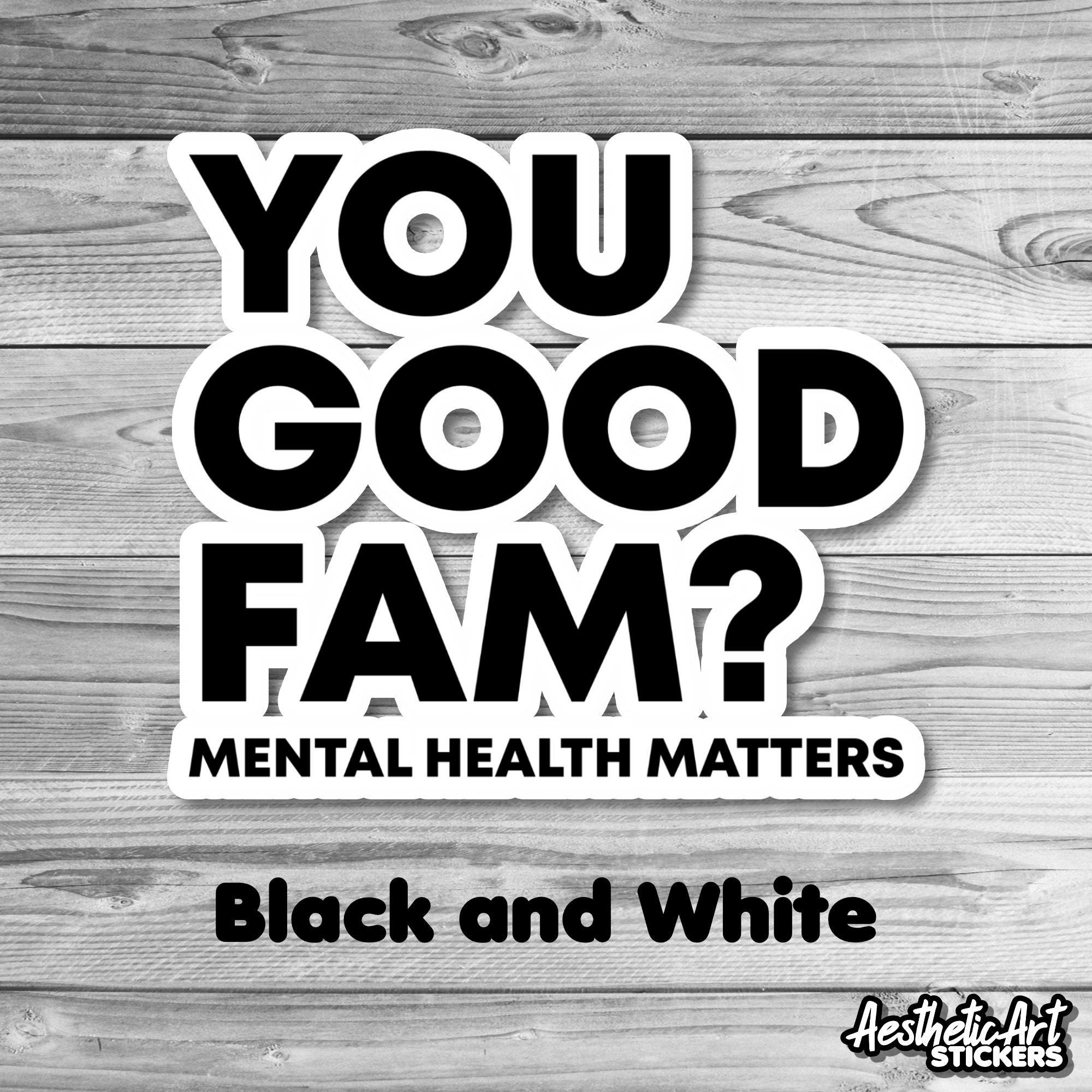 You Good Fam Stickers Positive Saying Vinyl Decals Inspiring | Etsy