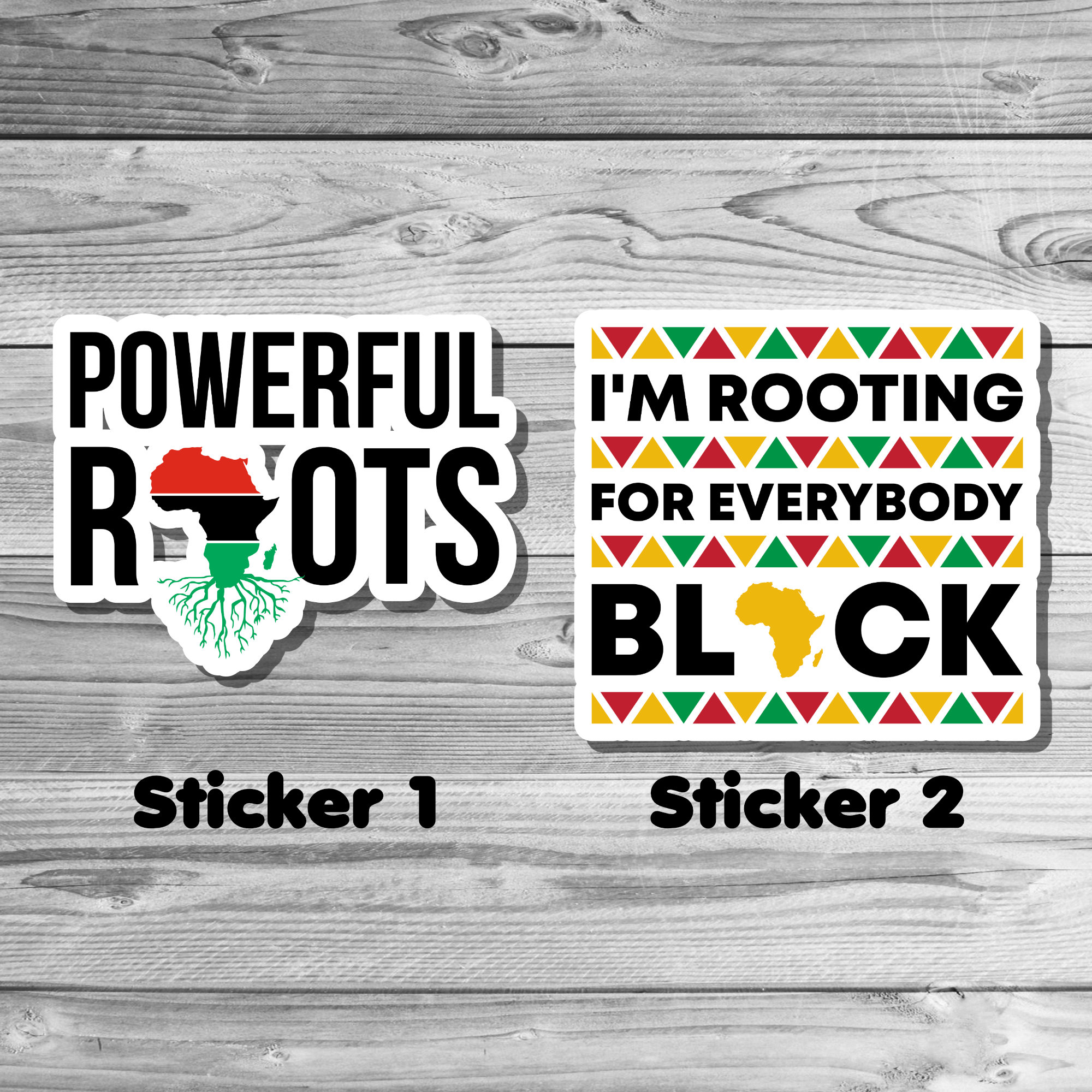 Black Pride Stickers African American History Vinyl Decal | Etsy