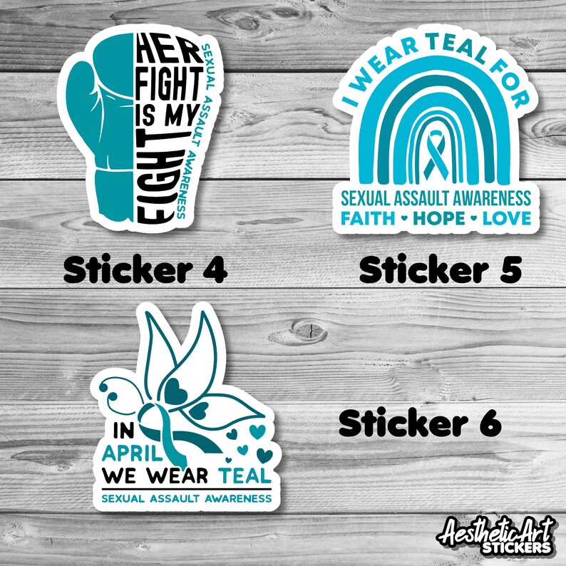 Sexual Assault Awareness Sticker Sayings Women Empowerment - Etsy