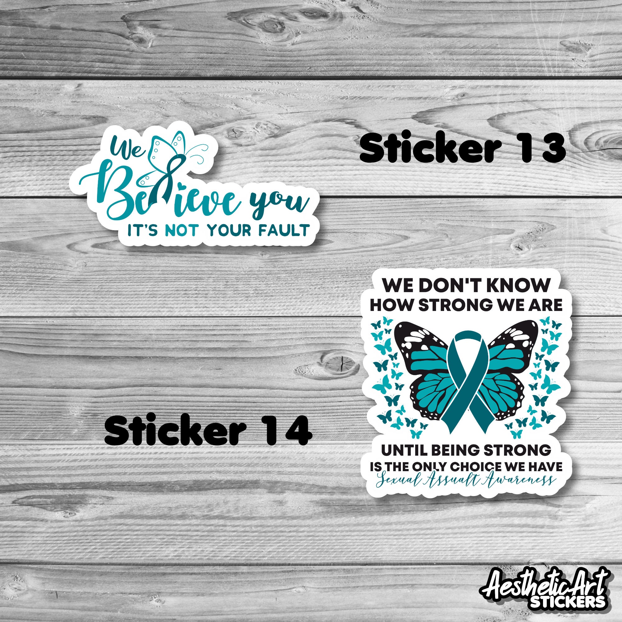 Sexual Assault Awareness Sticker Sayings Women Empowerment - Etsy UK