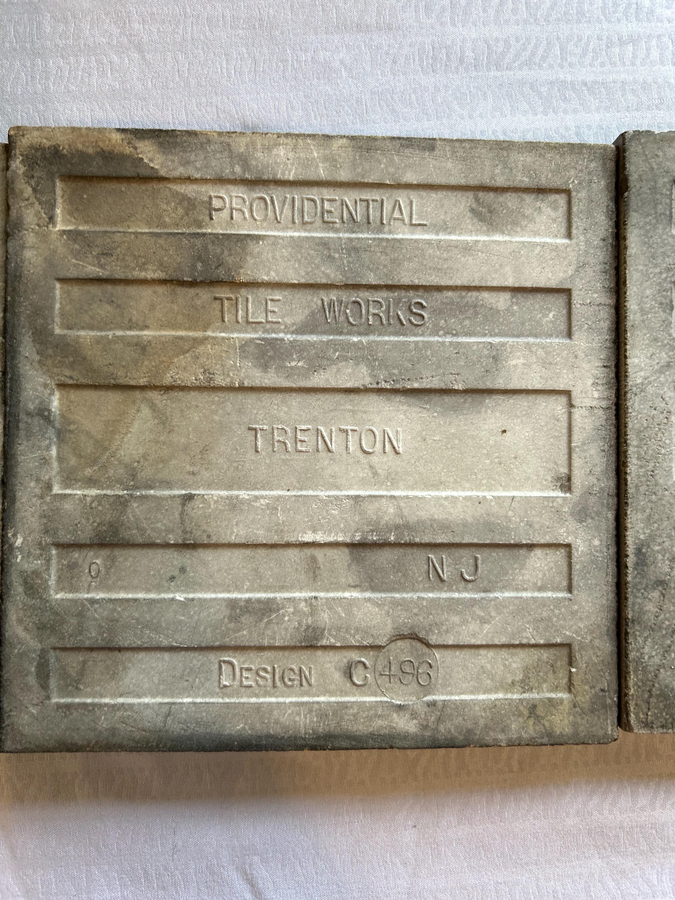 Antique Victorian Providential Tile Works Torch Panel 5-6x6 Tiles - Etsy
