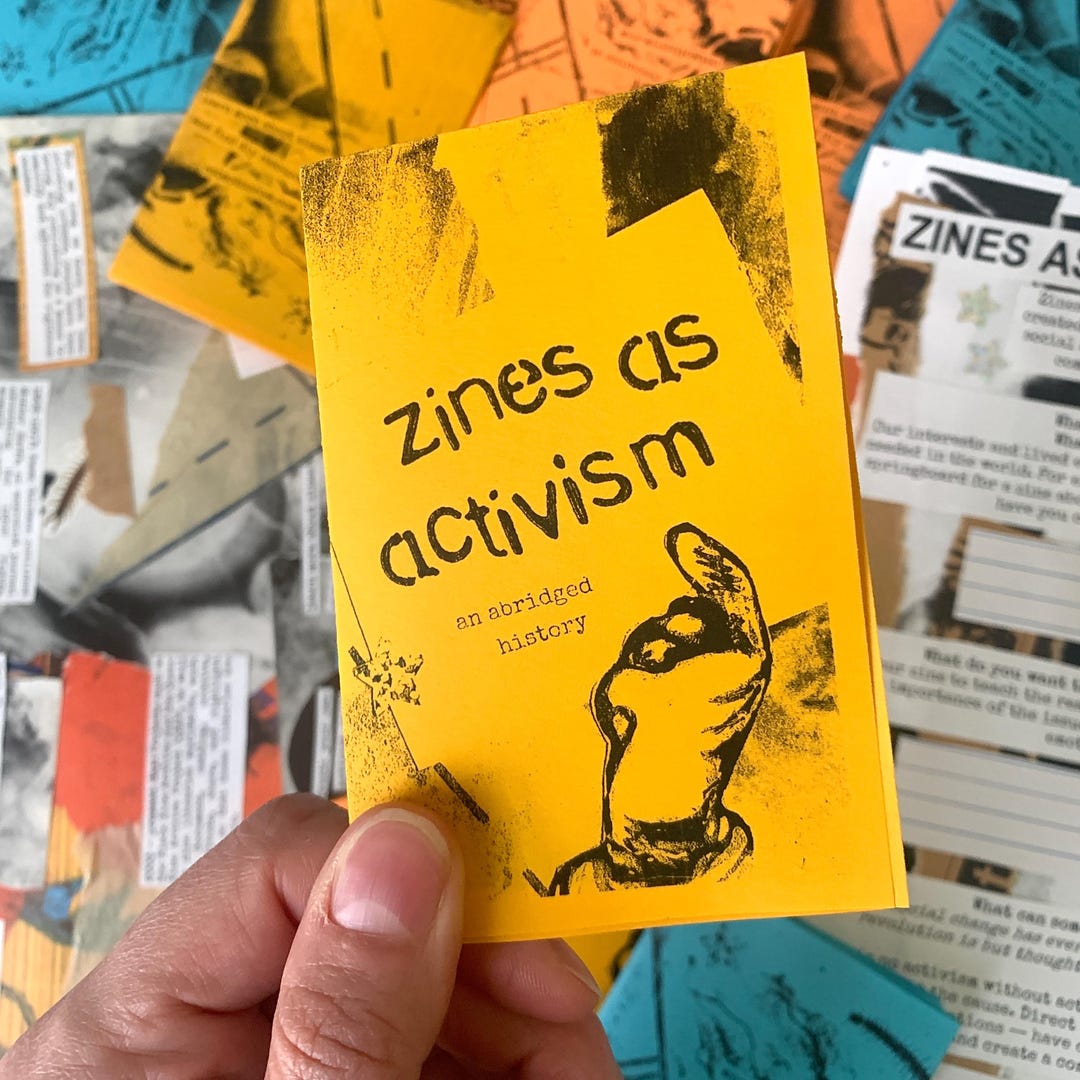 Mini Zine Zines as Activism - Etsy