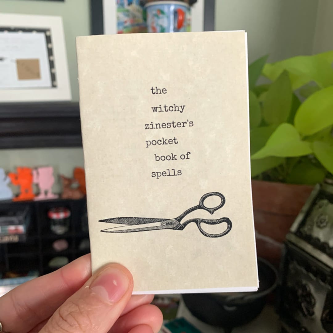 The Witchy Zinester's Pocket Book of Spells Witchy Mini Zine - Etsy