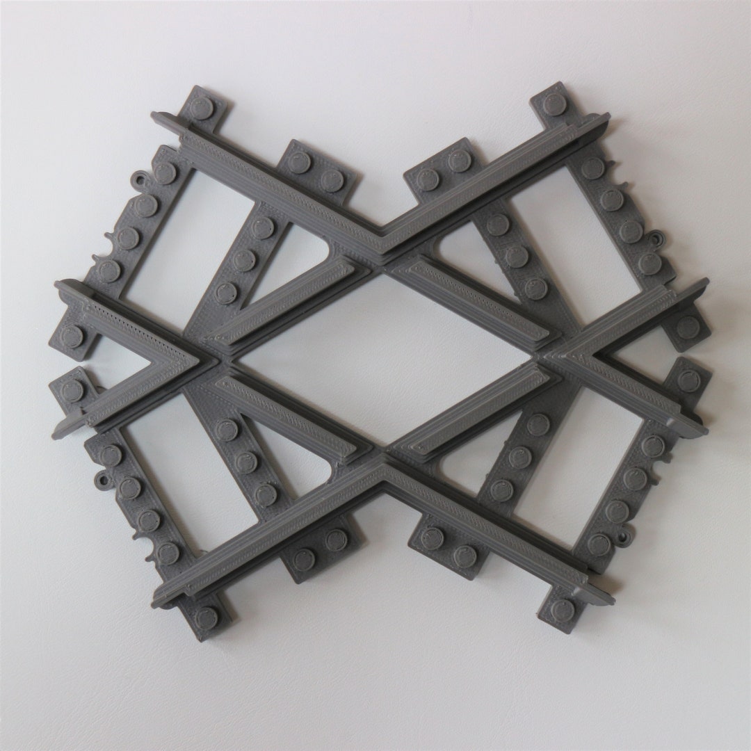 3D Printed Angled Custom Cross Track, Compatible With Leading Brand ...