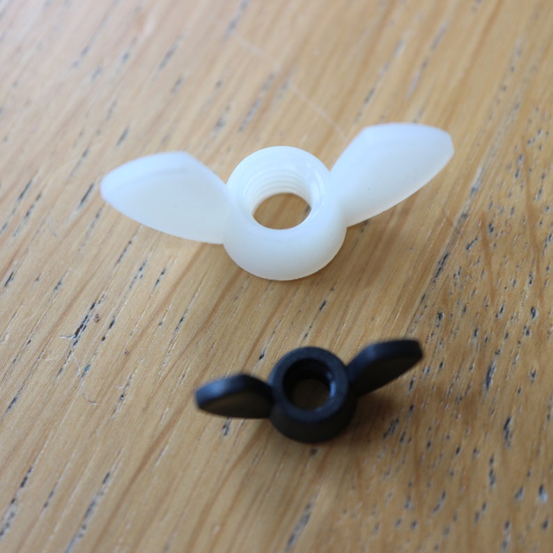 Butterfly, Wing Nuts, Acrylic Plastic Nuts Available in Acrylic and Nylon Material. Colours ...