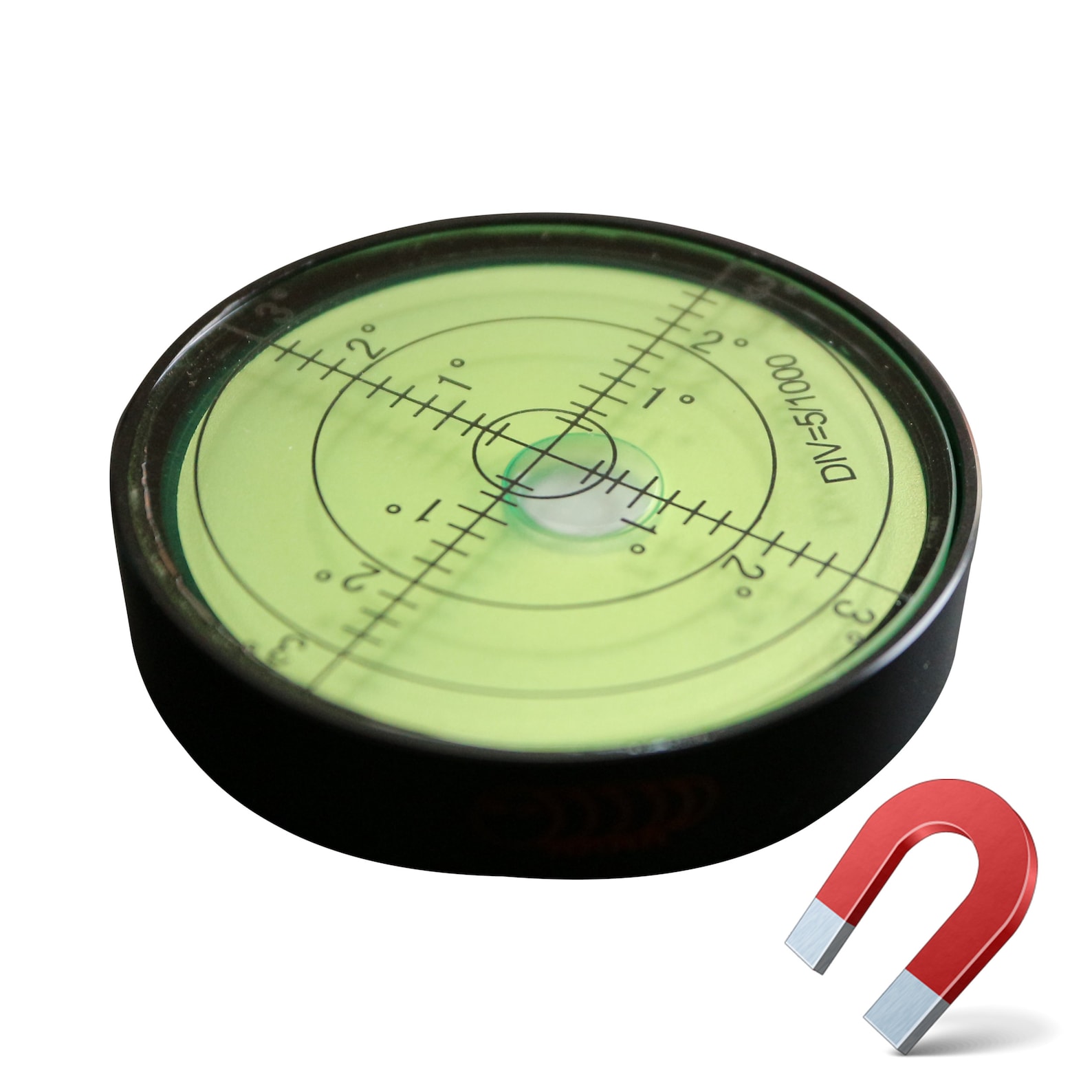 Magnetic Metal Large Spirit Bubble Level 60mm Diameter - Etsy UK