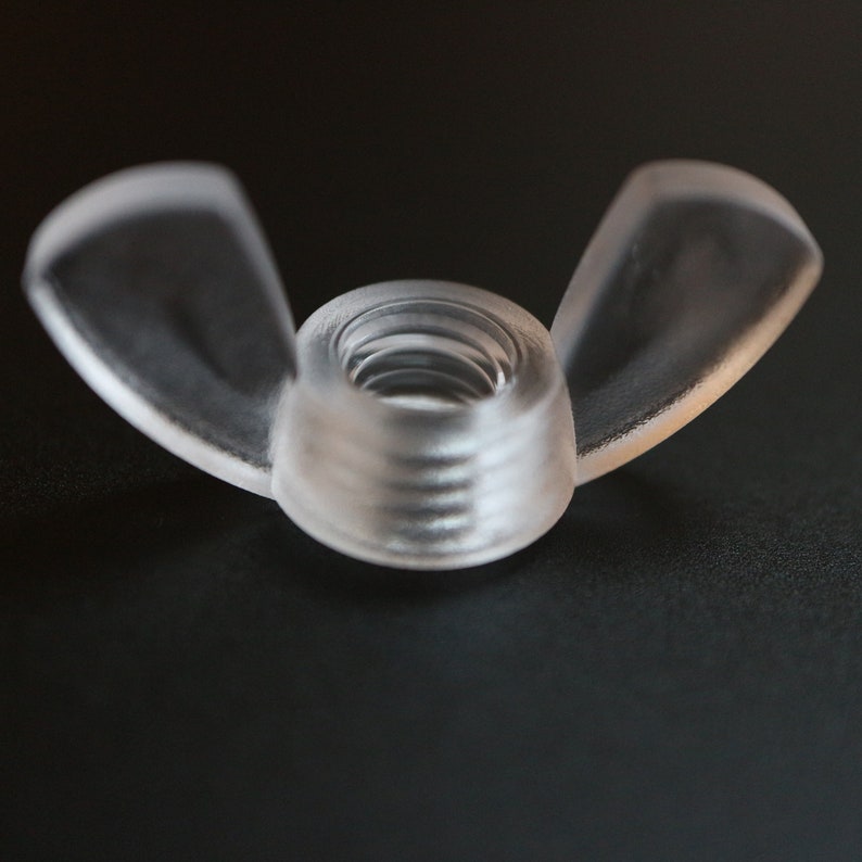 Butterfly, Wing Nuts, Acrylic Plastic Nuts - Available in Acrylic and ...